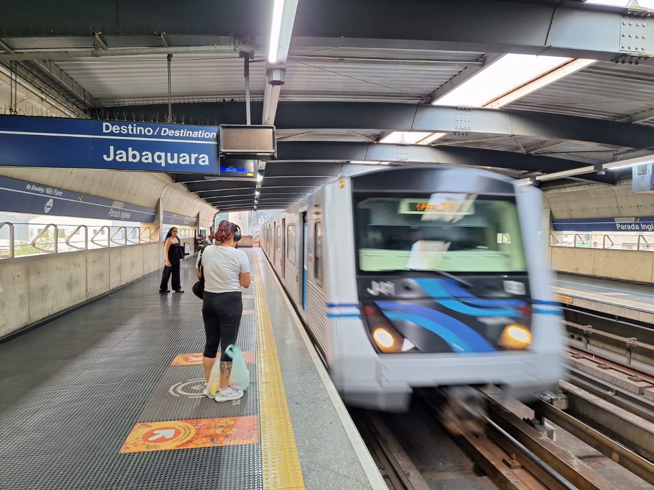 Linha 1-Azul do Metrô volta a operar normalmente nesta segunda-feira (27)